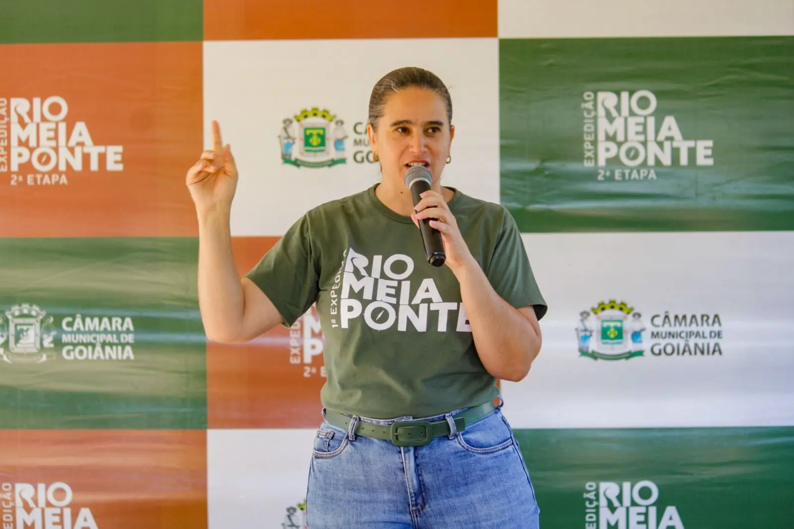 Kátia Maria apresenta projeto de Cidade Esponja em Goiânia